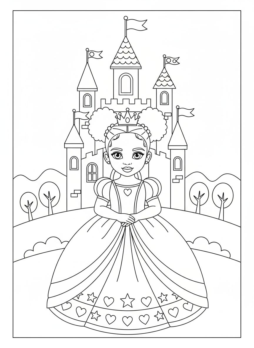 Character Studio — Star Your Child in Custom Coloring Pages | ColorPage.ai
